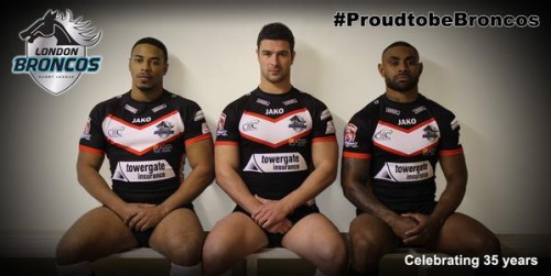 New London Broncos 2015 Kit- Jako London Broncos RL Home Shirt 2015 ...
