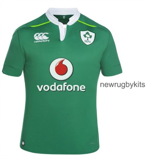 New Ireland Rugby Jersey 2016-2017- Canterbury Irish Rugby Home Kit 16 ...